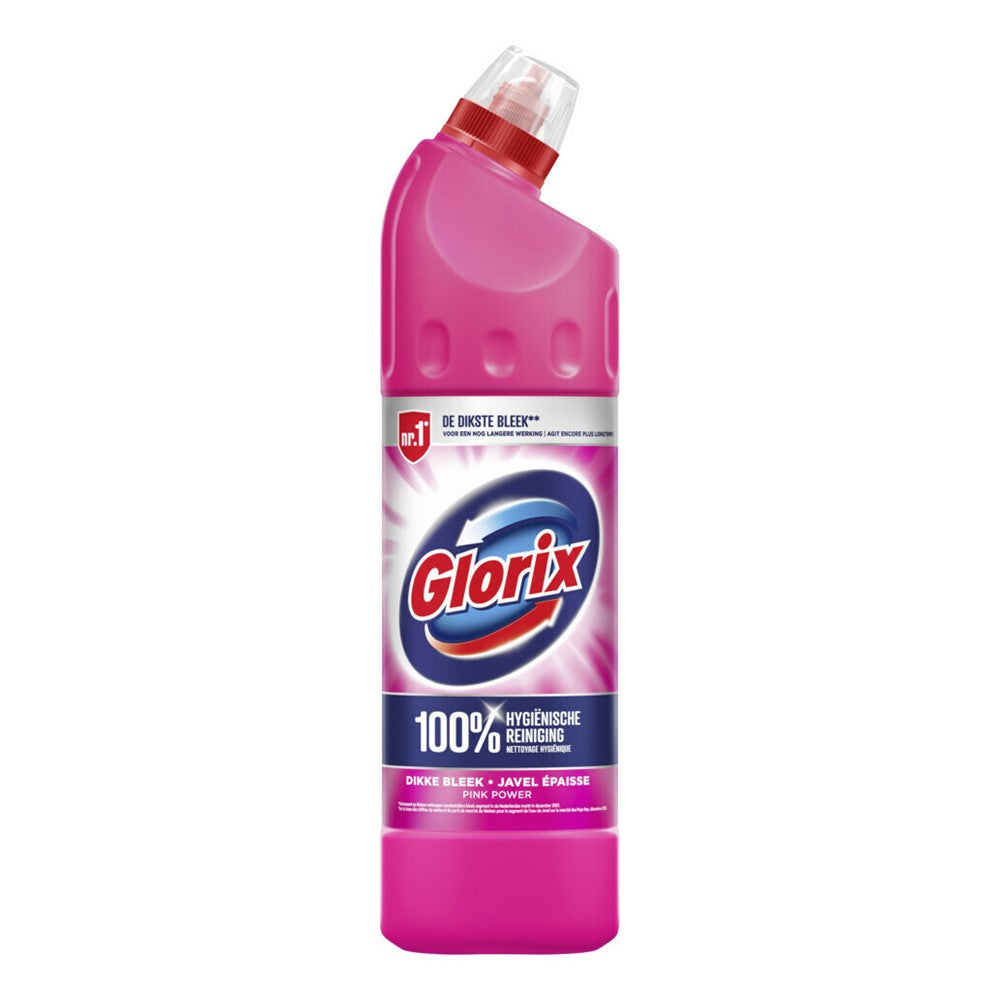 Glorix - Toiletreiniger - Pink Power - 750ml – Galesco BVBA